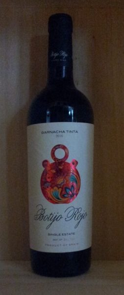 THE GARAGE WINE EL BOTIJO ROJO - GARNACHA TINTA - AU GRE DU VIN